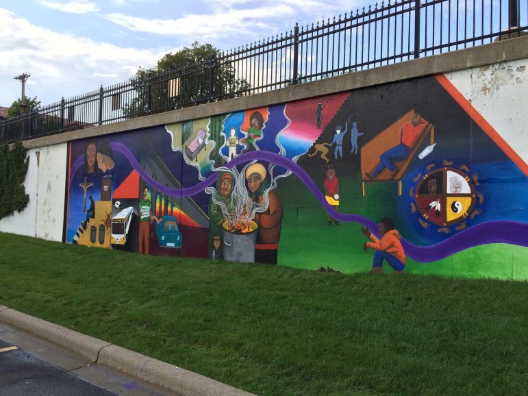 Artists, community members collaborate on mural
