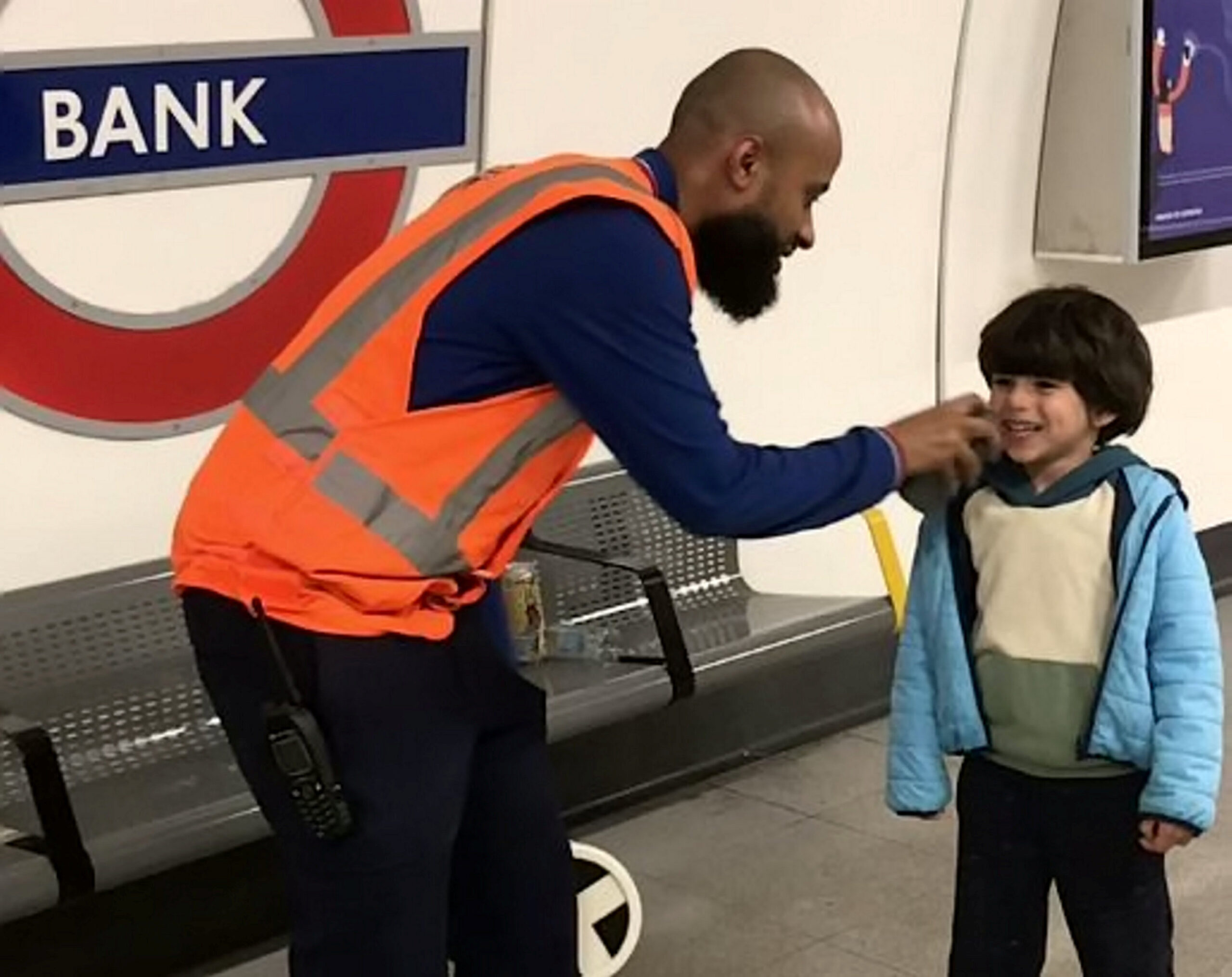 Mini Train Spotter: Underground Worker Lets A Train-Obsessed Child ...