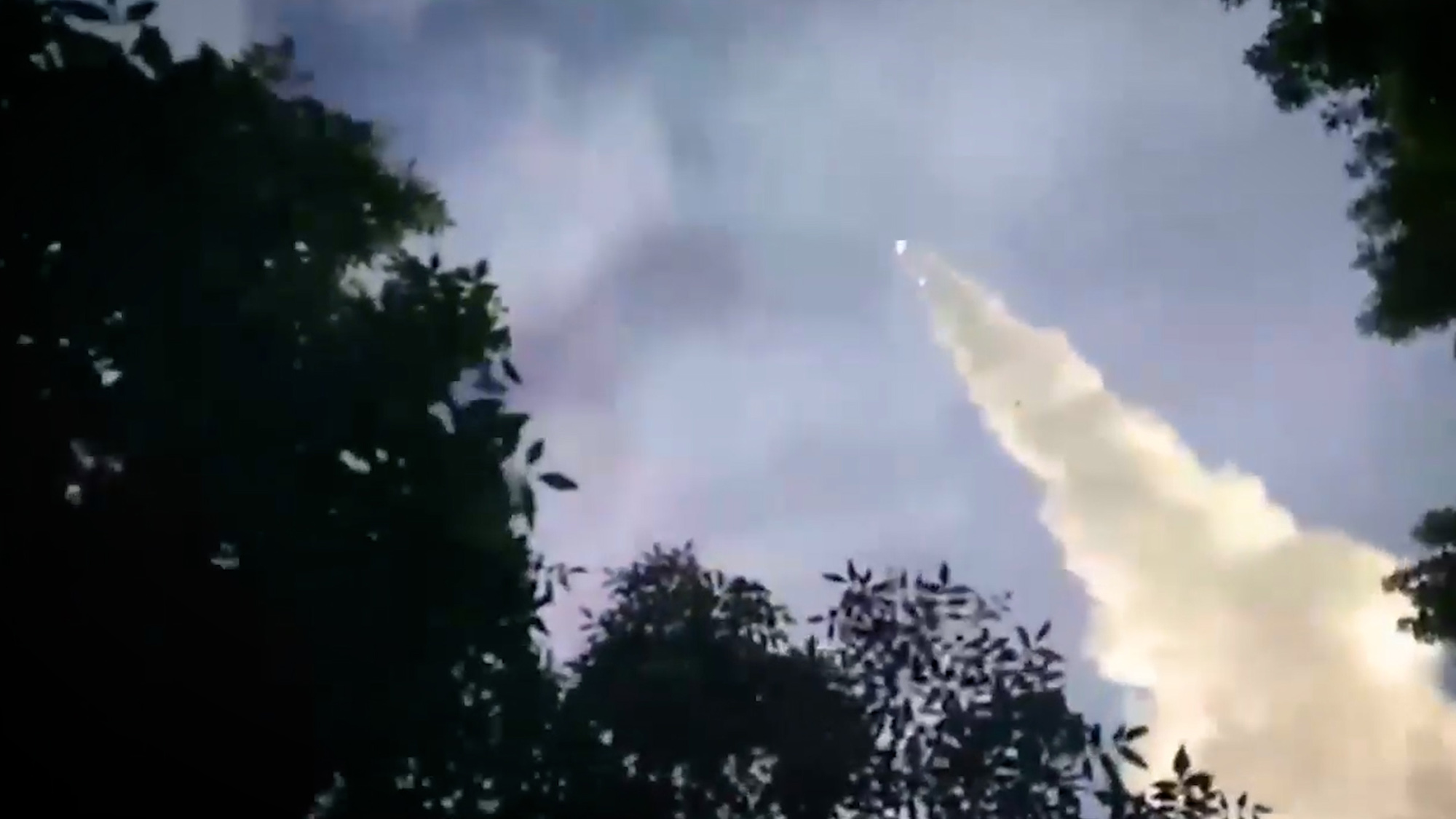 Russian Mobile Short Range Ballistic Missile System In Action In ...