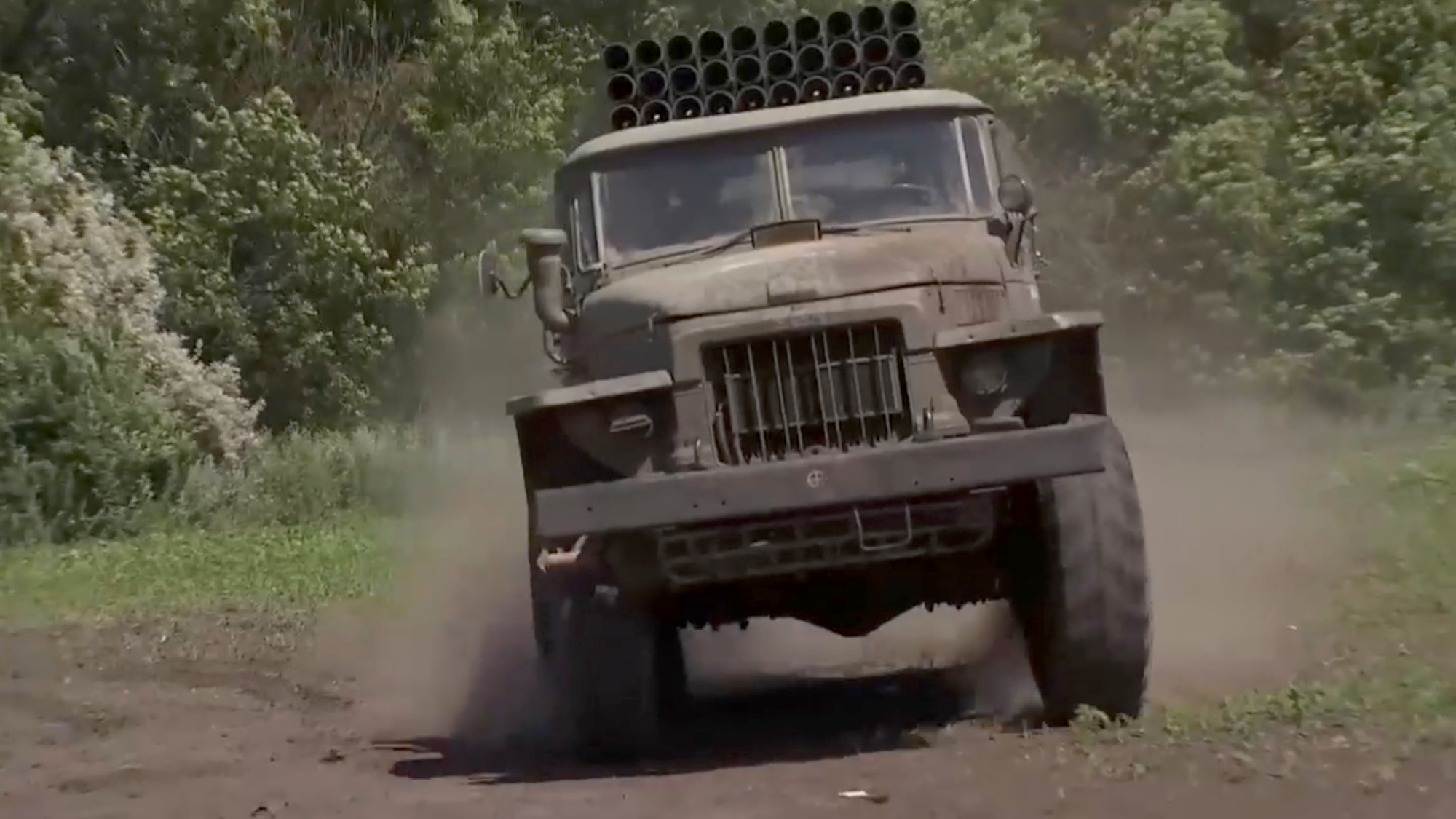 Russia Claims To Have Hit Ukrainian Positions Using Multiple Rocket ...