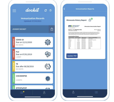 Docket: A free, one-stop app for your immunization records | Minnesota ...