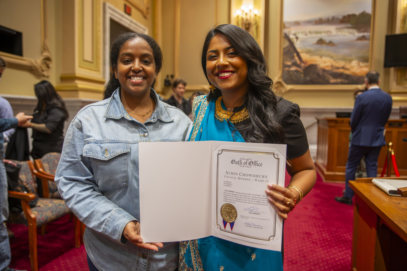 Chowdhury sworn in to represent Minneapolis Ward 12 | Minnesota ...