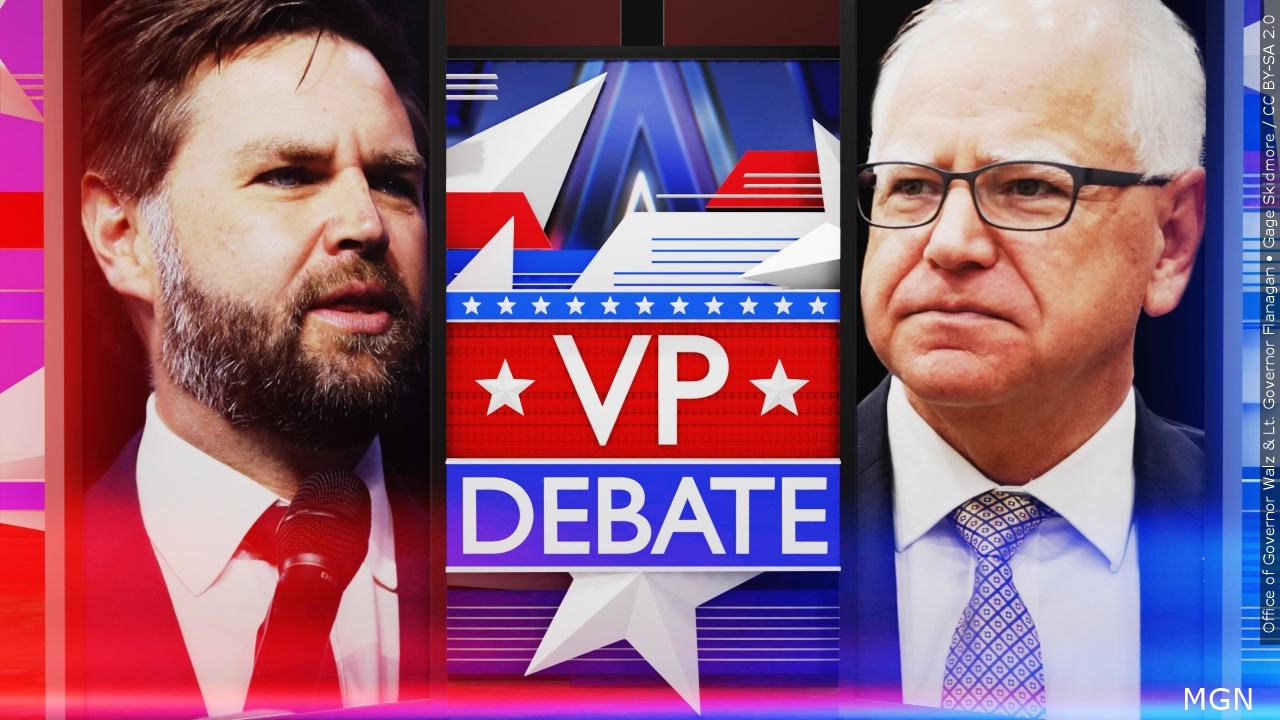 Walz and Vance face off in vice-presidential debate | Minnesota ...