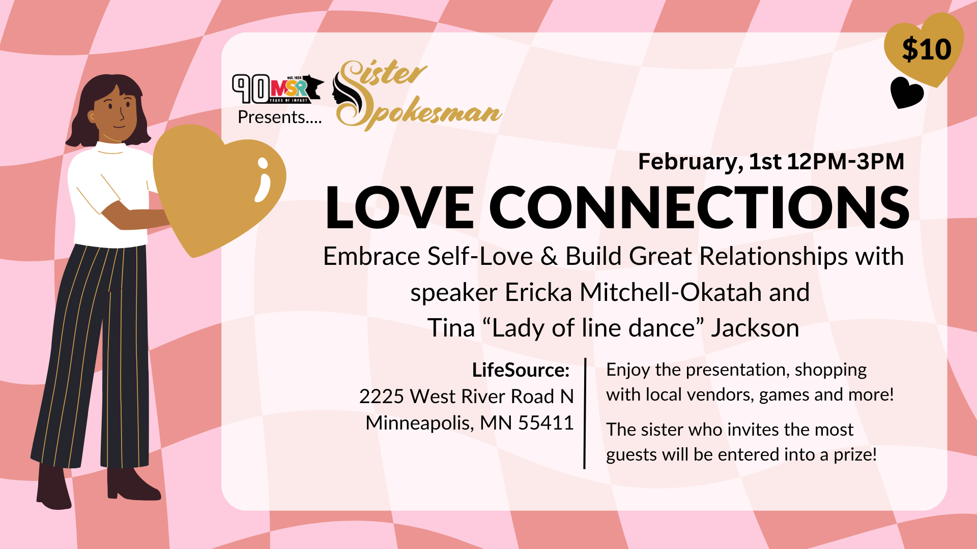 Sister Spokesman's "Love Connections" event on February 1, 2025 ...