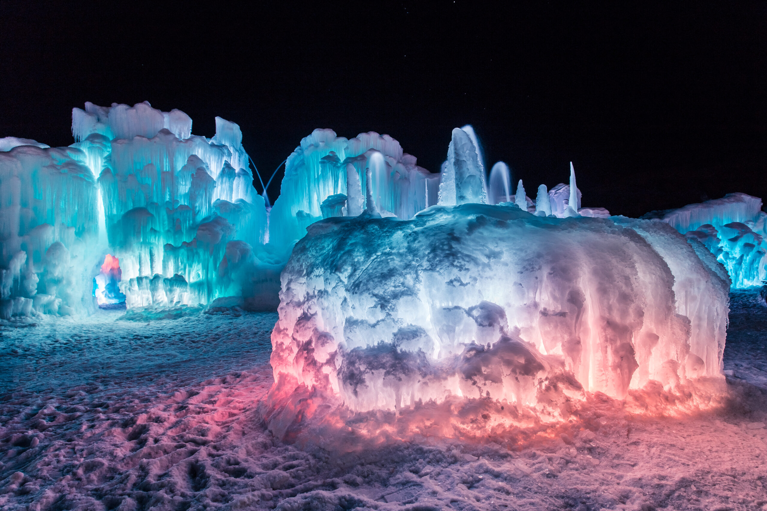 Winter magic at Ice Castles Minnesota State Fairgrounds | Minnesota ...