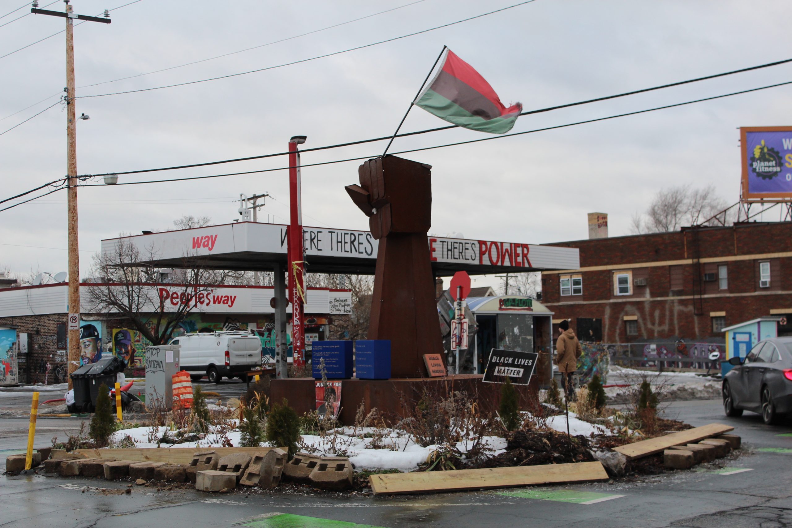George Floyd Square Shaken by ICE Presence After Renee Good Shooting